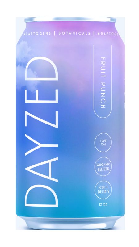 Dayzed Fruit Punch Botanical & Adaptogen Infused‬‭ Delta-9 4-pack ...