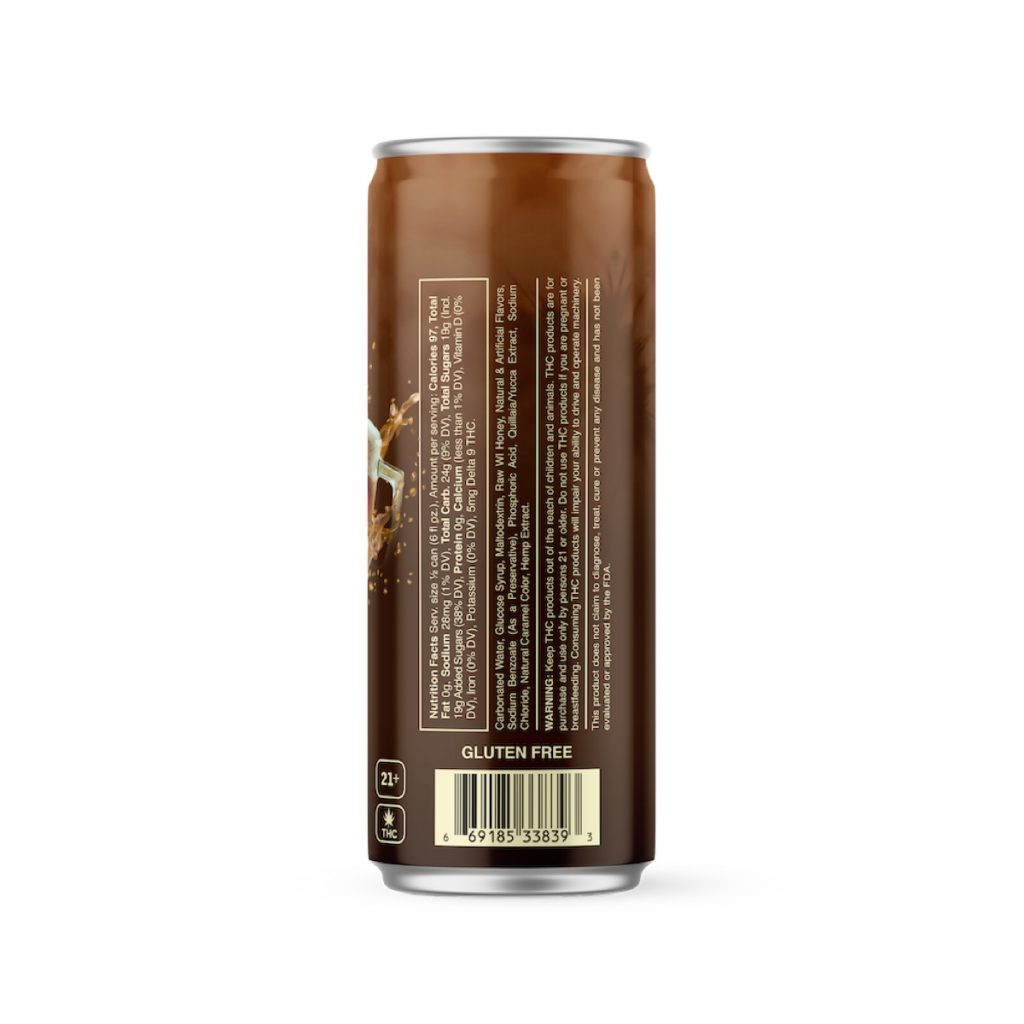 Goodland Extracts 10mg Delta 9 Root Beer High Soda 4-Pack | IncredMed